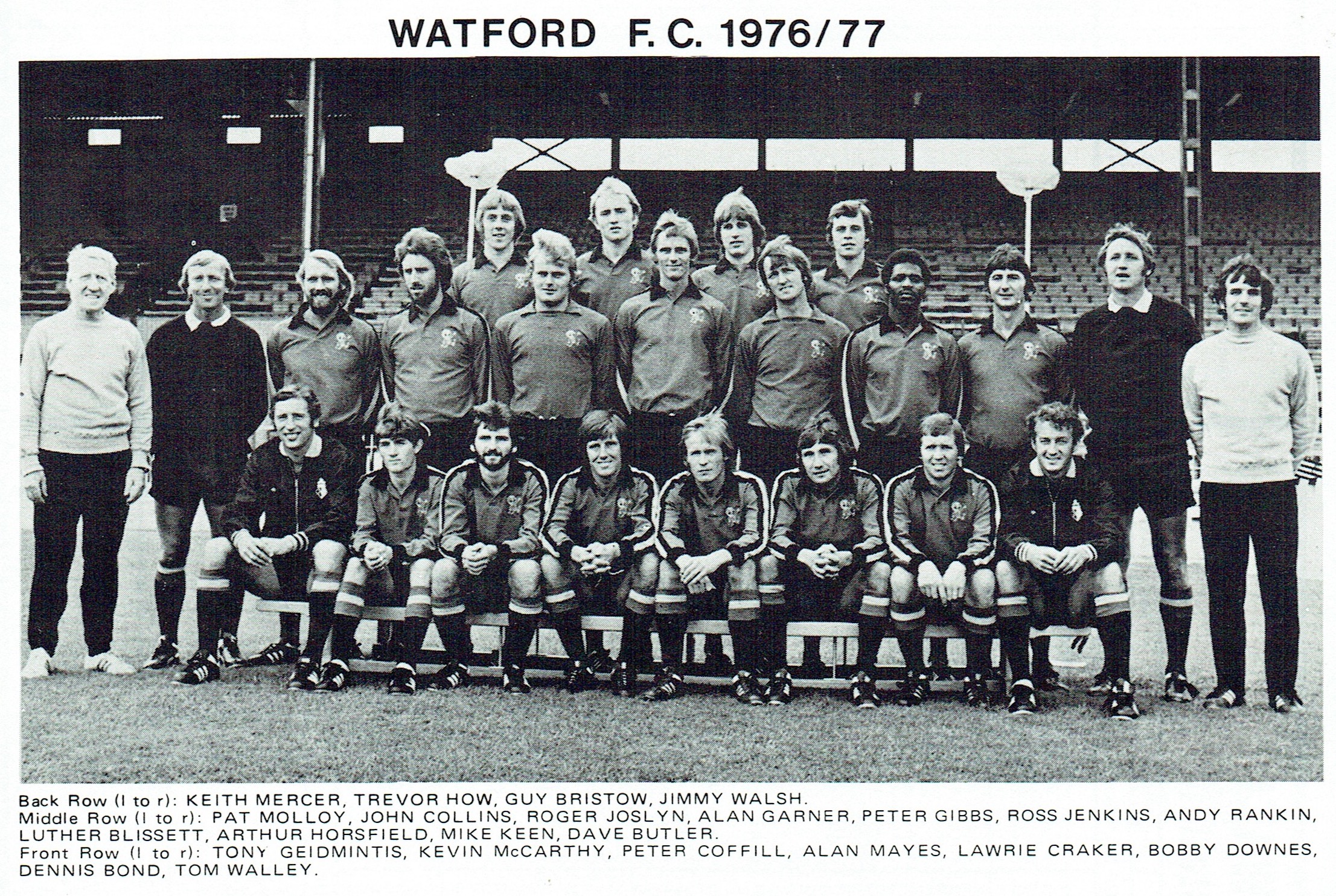 14th August 1976- League Cup First Round First Leg, Watford 1 Brentford ...