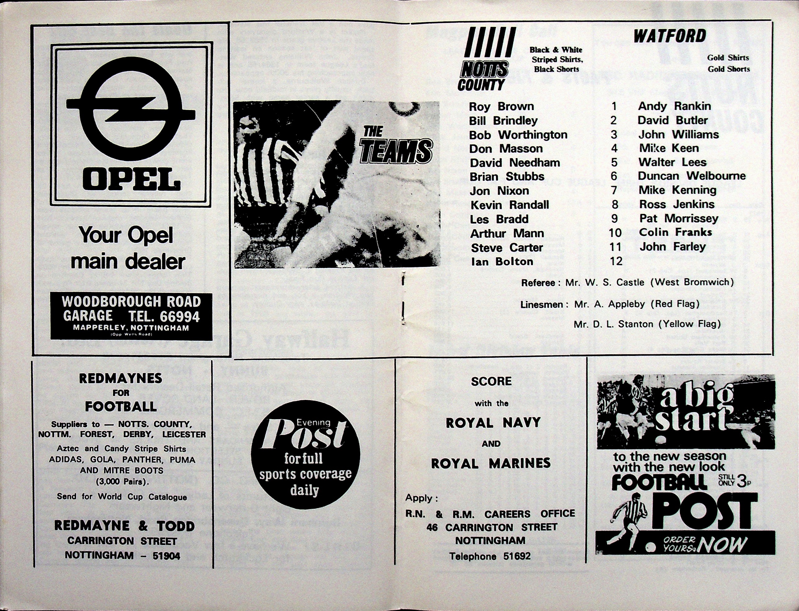 December | 1972 | OLD WATFORD