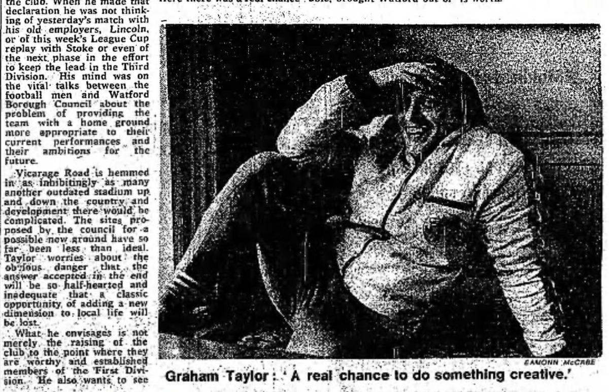 7th January 1979- The Observer | OLD WATFORD